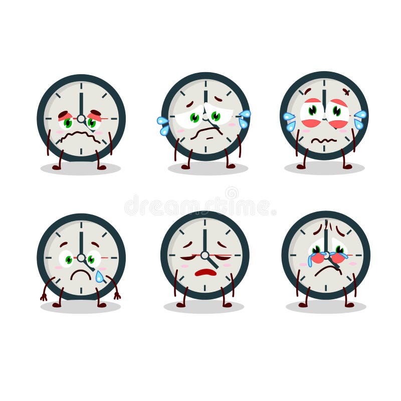Sad Clock Stock Illustrations – 1,045 Sad Clock Stock Illustrations ...