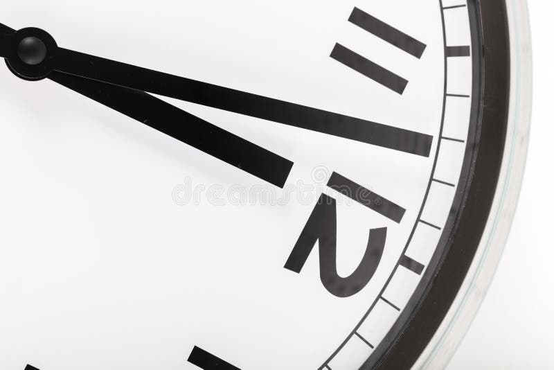 Clock close up stock photo. Image of time, urgency, wake - 61899708