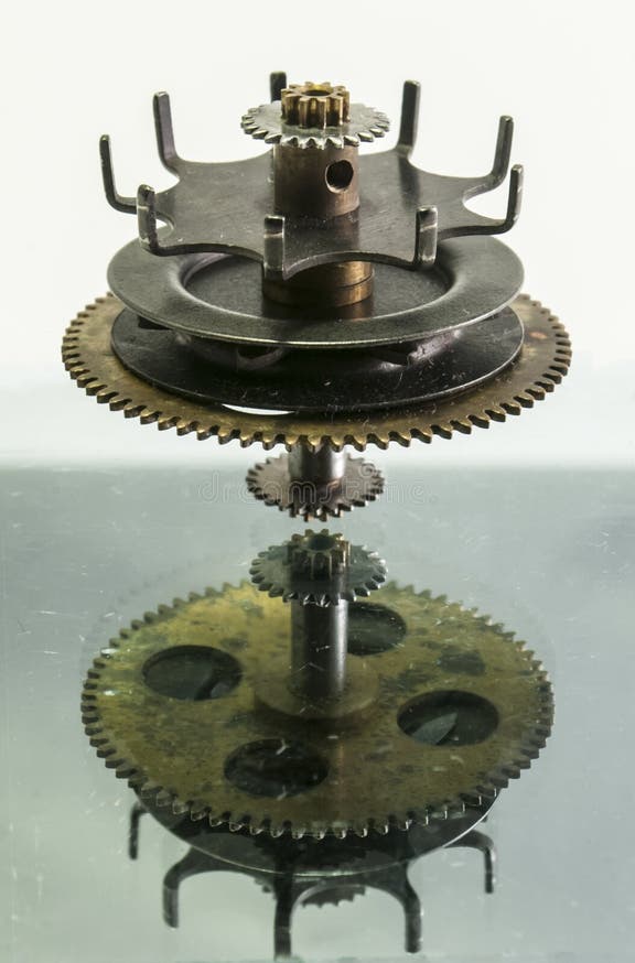 Clock cog stock image. Image of isolated, design, gear - 47478877