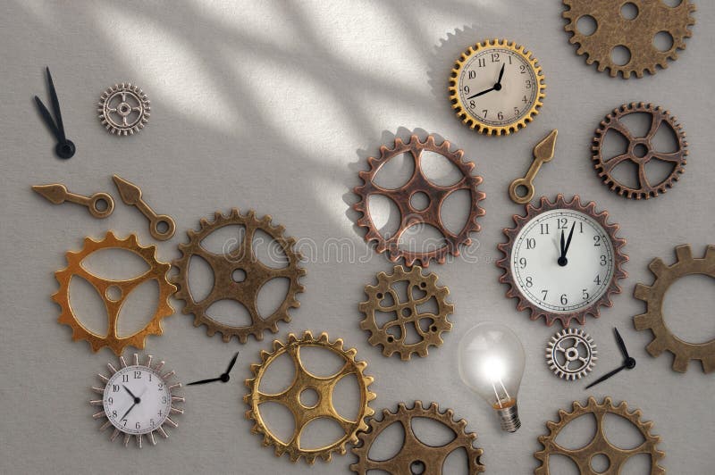 Clock cogs stock photo. Image of work, hands, hours - 145930278