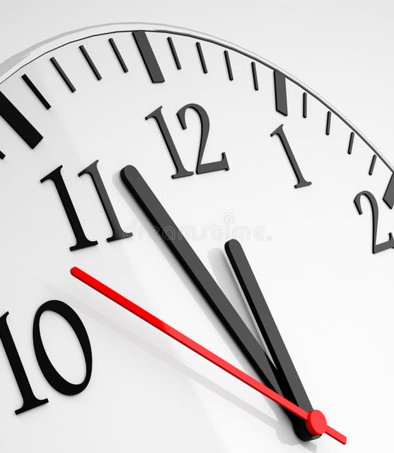 The clock stock illustration. Illustration of time, second - 48078430