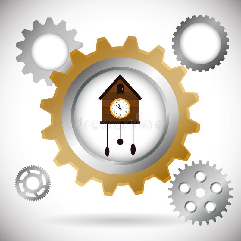 Clock design stock vector. Illustration of measurement - 59042107