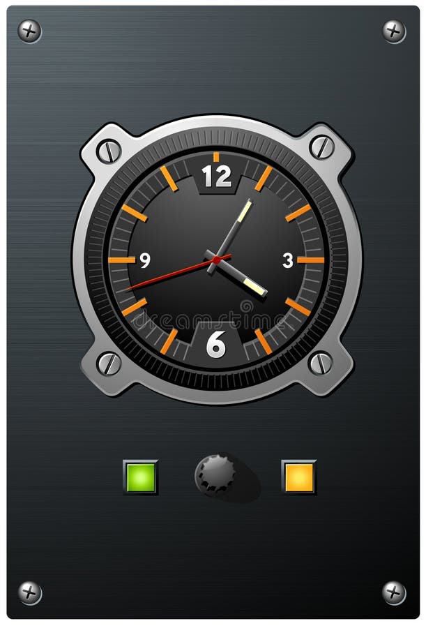 Flight Instruments - 2D - Airspeed Indicator Stock Illustration ...