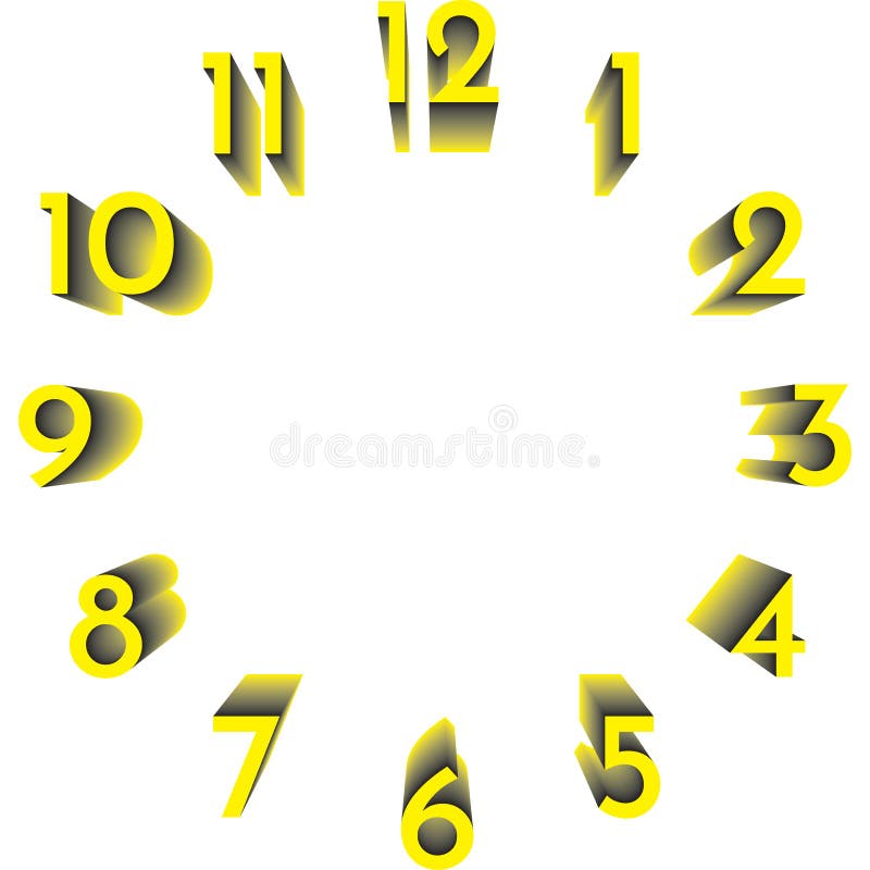 Yellow Clock Transparent Background Stock Illustrations – 409 Yellow ...