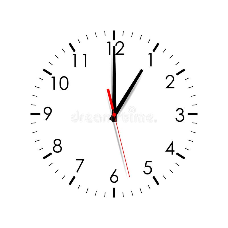 8 hour clock icon stock illustration. Illustration of clock - 7430830