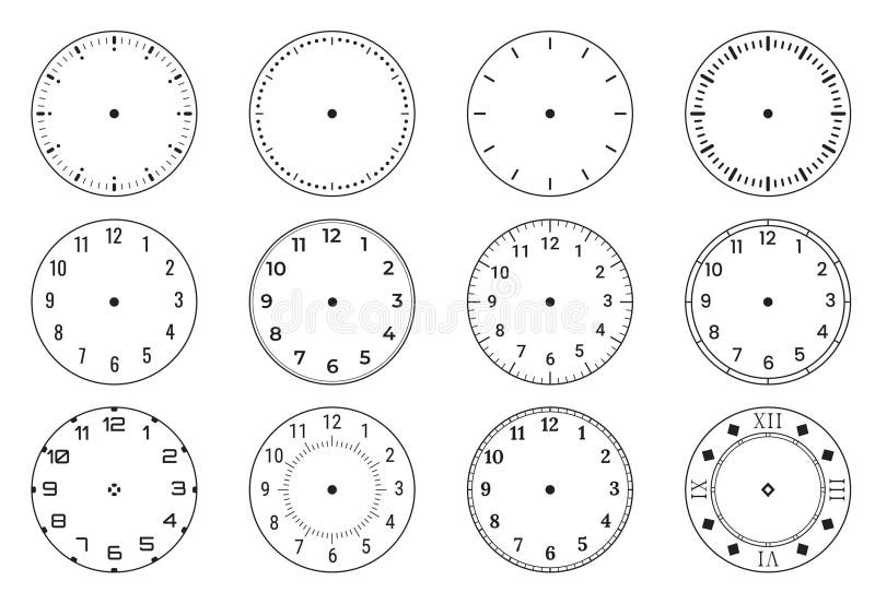 Dial Face Stock Illustrations – 26,109 Dial Face Stock Illustrations ...