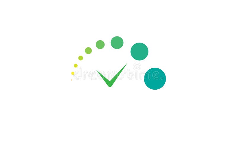 Clock with Dot Rounded Logo Symbol Icon Vector Graphic Design ...