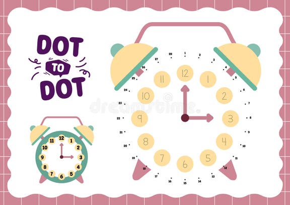 Coloring Connect the Dot To Dots Printable Worksheet for Childrens ...