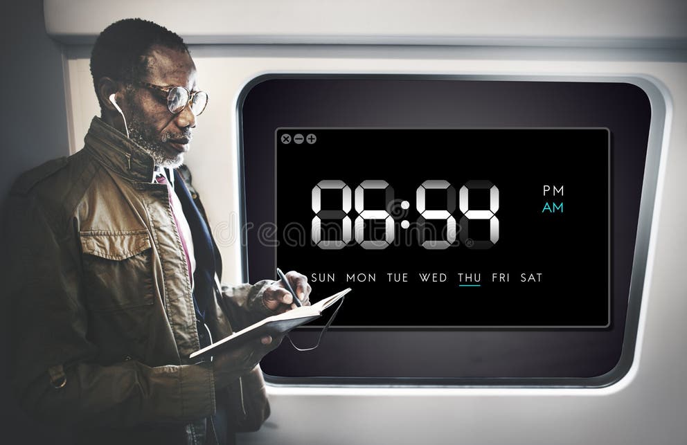 Clock Duration Time Leisure Hour Concept Stock Image - Image of ...
