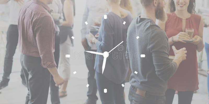 Clock Duration Time Leisure Hour Concept Stock Image - Image of ...