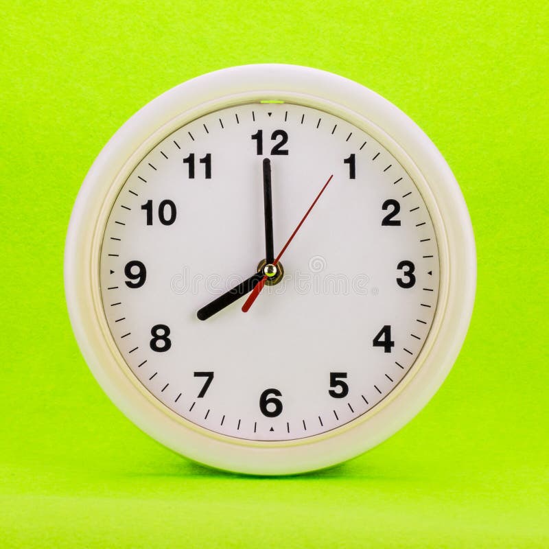 Clock,Eight o clock stock image. Image of hands, detail - 56507971