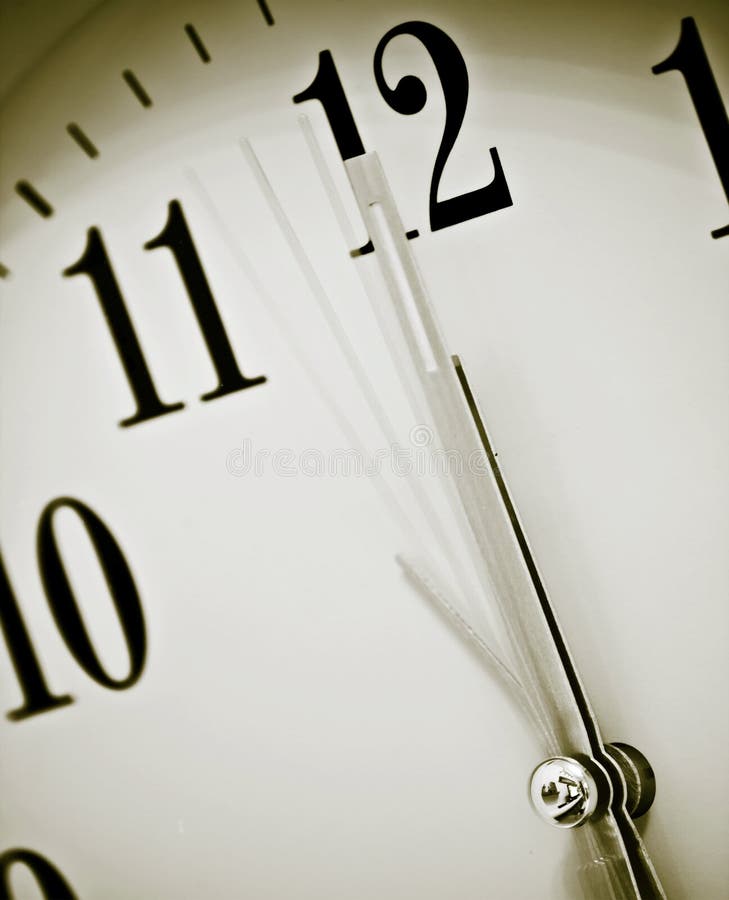Clock face stock image. Image of acute, hour, morning - 19689757