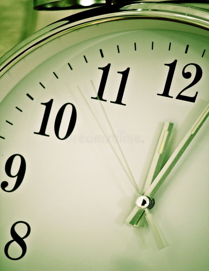 Fast Speed Time Clock Moving Forward To Brake through Timing Concept ...