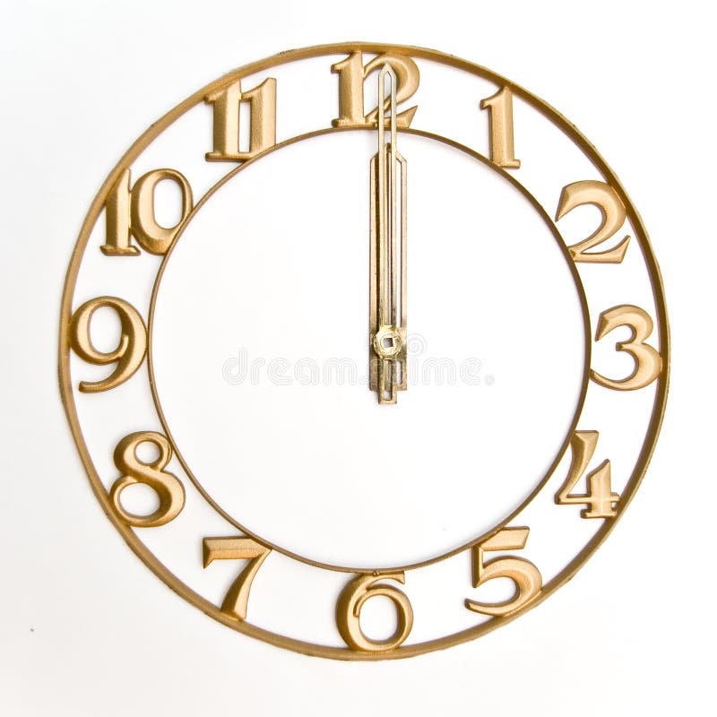 Clock-face stock photo. Image of clock, time, arrow, twelve - 3634808