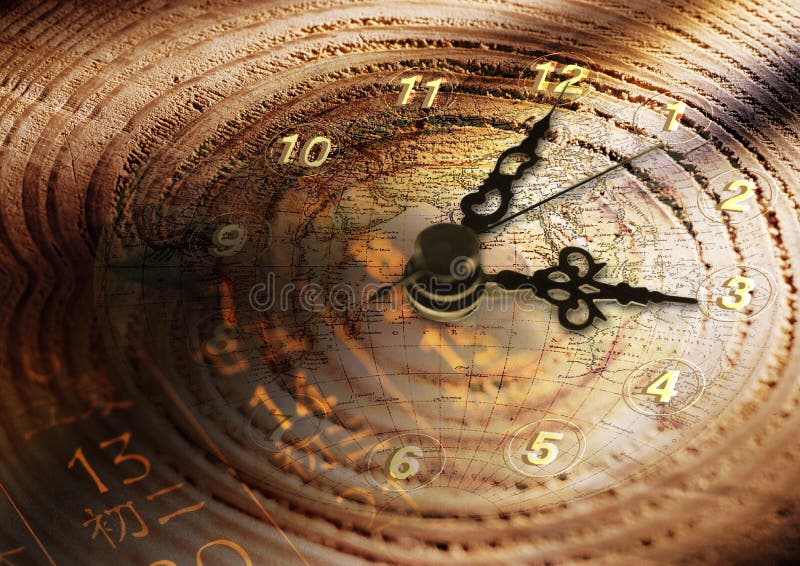 Time Twister stock illustration. Illustration of minutes - 40714236