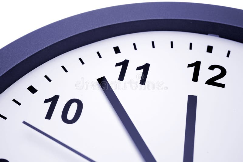 Clock face stock photo. Image of eleven, appointment, inside - 5719180