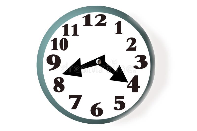 Analogue Clock Face Stock Illustrations – 452 Analogue Clock Face Stock ...