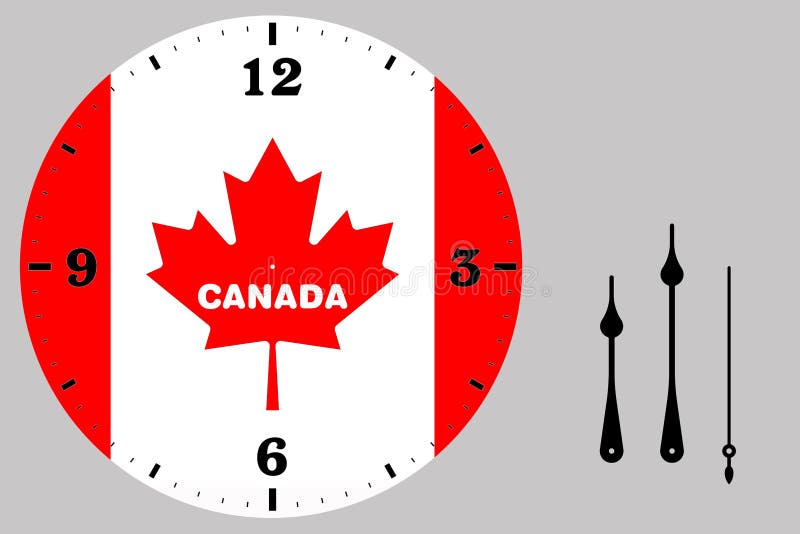 Clock Face - Symbol of Flag of Confederate States Stock Illustration ...