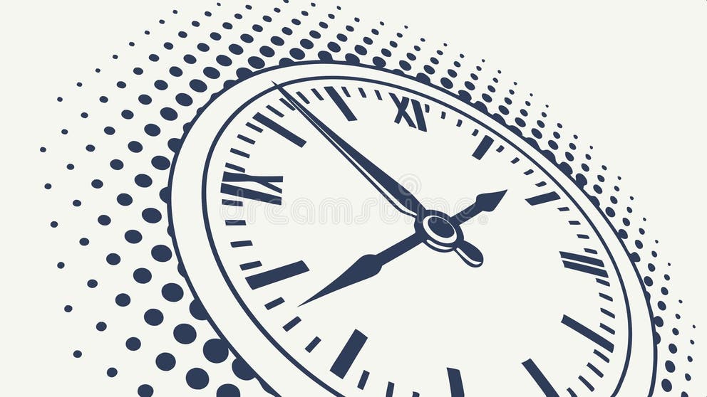 Clock Face Design Element for Time and Classic Themes Vector Design ...