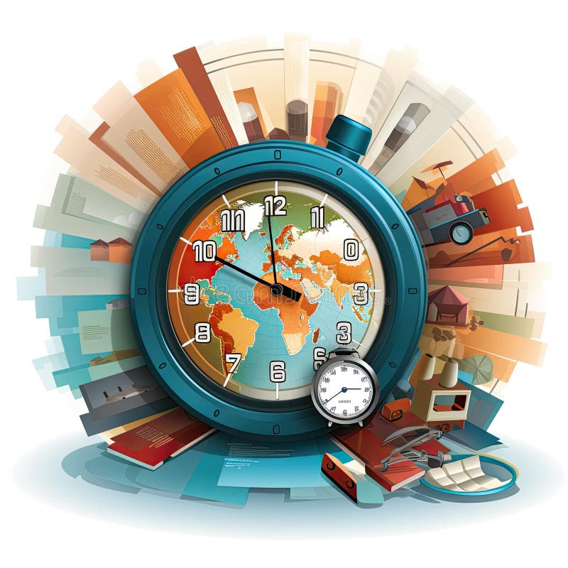 Modern Clock Face Stock Illustrations – 23,227 Modern Clock Face Stock ...