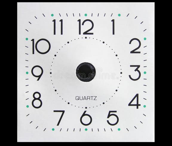 Clock face without hands stock image. Image of template, numbers - 9713