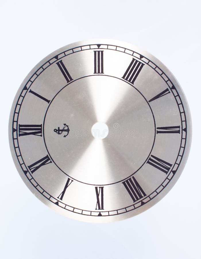 Face Old Fancy Clock Isolated Stock Photos - Free & Royalty-Free Stock ...