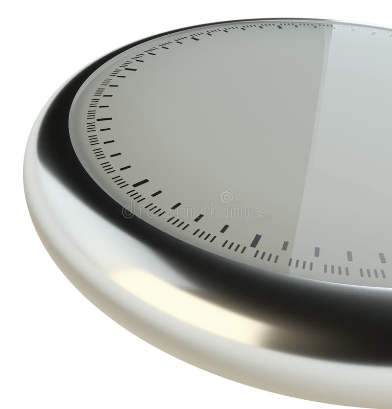 Clock Face without Numbers and Arrows Stock Photo - Image of time ...