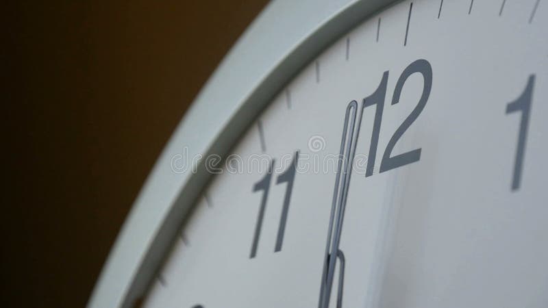 Classic Clock Face Close Up Full HD Stock Footage Stock Video - Video ...