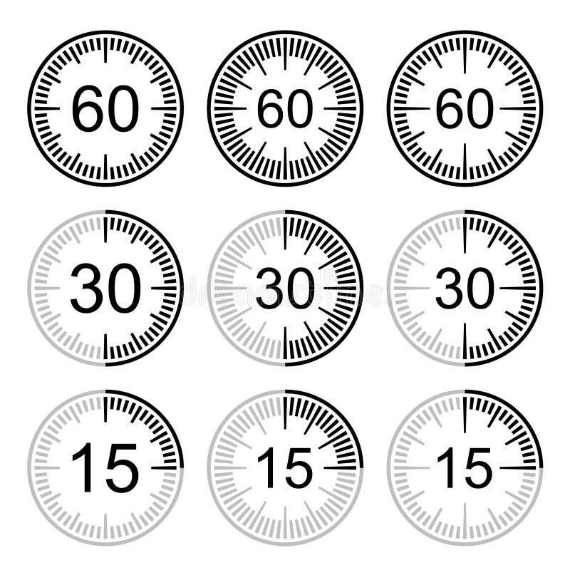 Clock Face - Easy Change Time Stock Vector - Illustration of late, face ...