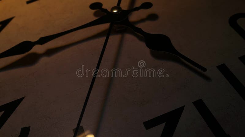 Clock Face Ticking stock video. Video of macro, afternoon - 85942987
