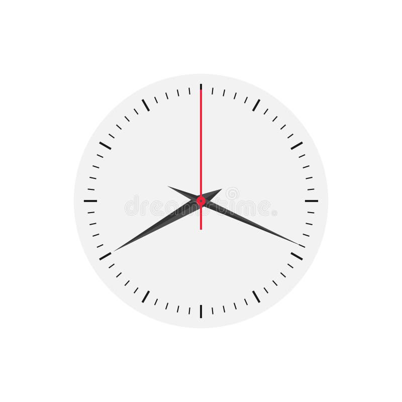 Clock Face. Clock Vector. Mechanical Clock Face Stock Illustration ...
