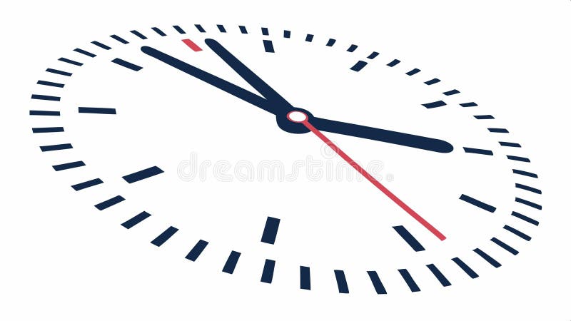 Clock Face Vector, Time Display, Watch and Timer Interface, Timekeeping ...