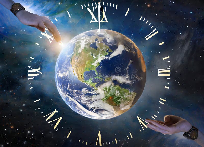 Time and space stock illustration. Illustration of time - 296080786