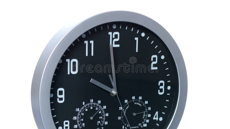 Clock Fast Time Lapse Accelerated 01 Stock Footage - Video of lapses ...