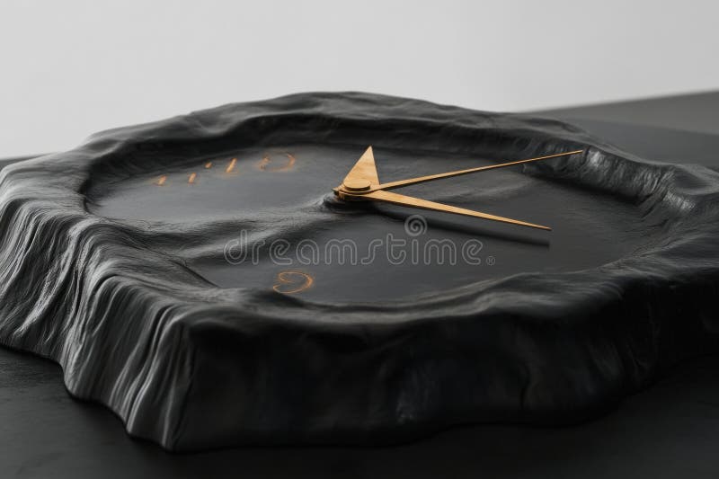 This Clock Features Melting Hands, Embodying the Fluid Nature of Time ...
