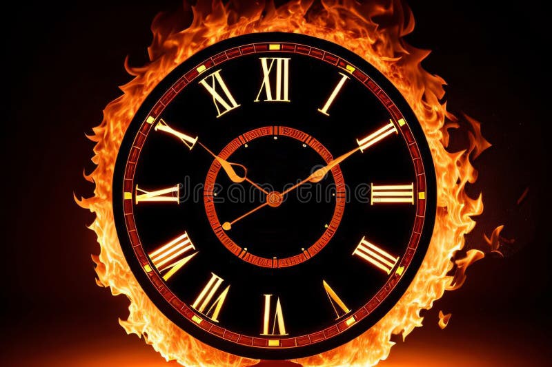 Clock Flames Stock Illustrations – 228 Clock Flames Stock Illustrations ...