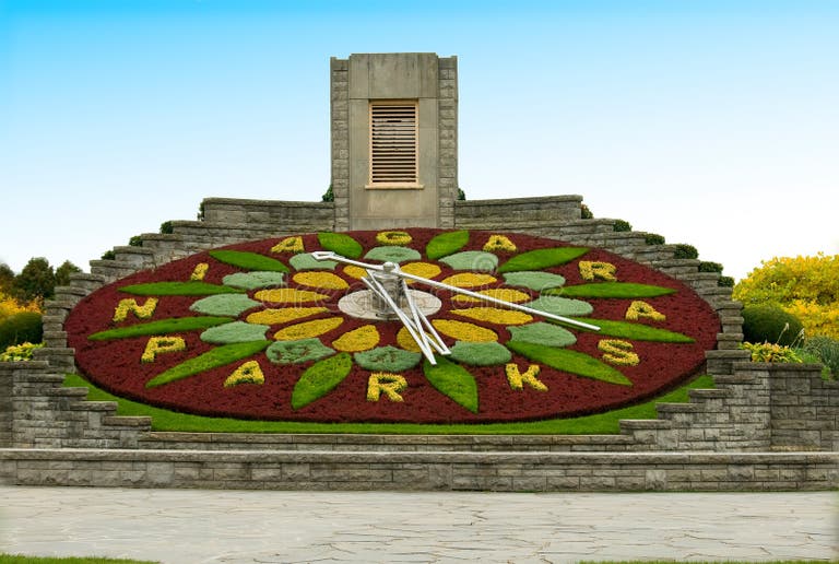 Niagara Flower Clock Stock Photos - Free & Royalty-Free Stock Photos ...