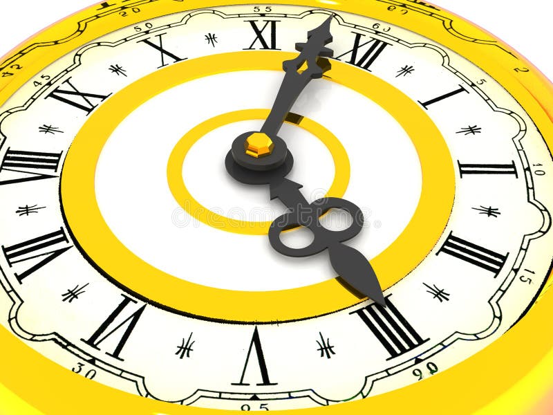 Clock. Four O'clock Picture. Image: 2804337