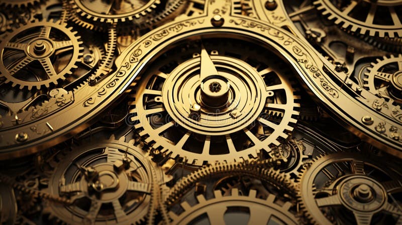 Antique machine gears stock photo. Image of teeth, clockwork - 18244802