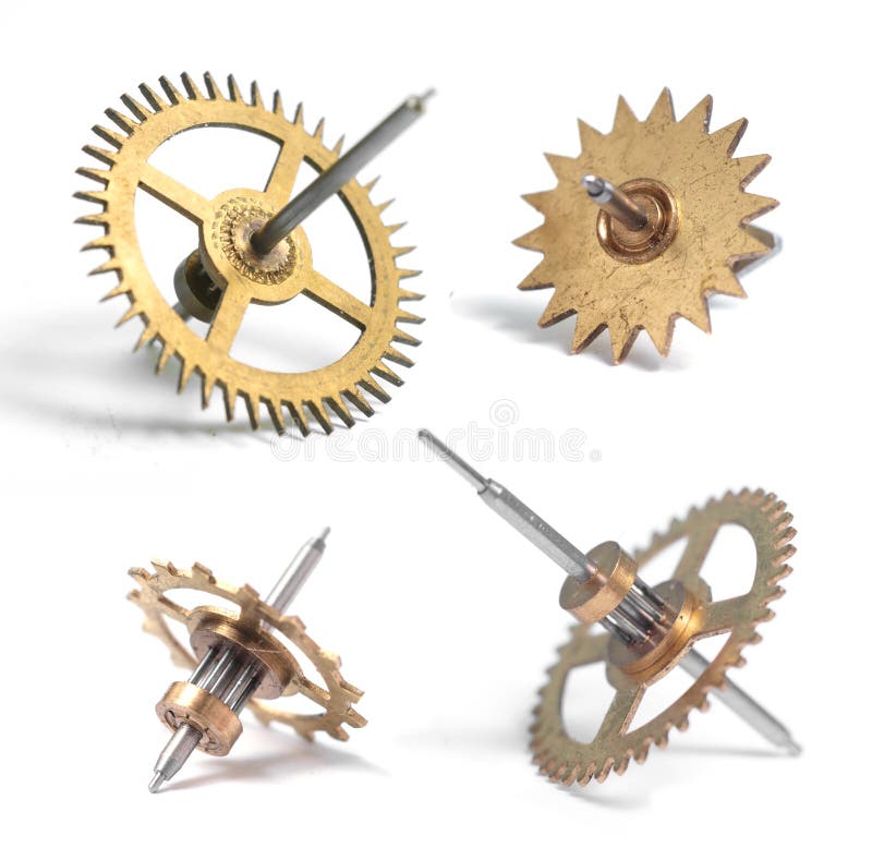 Clock Cogs stock photo. Image of gears, retro, time, clock - 12155174