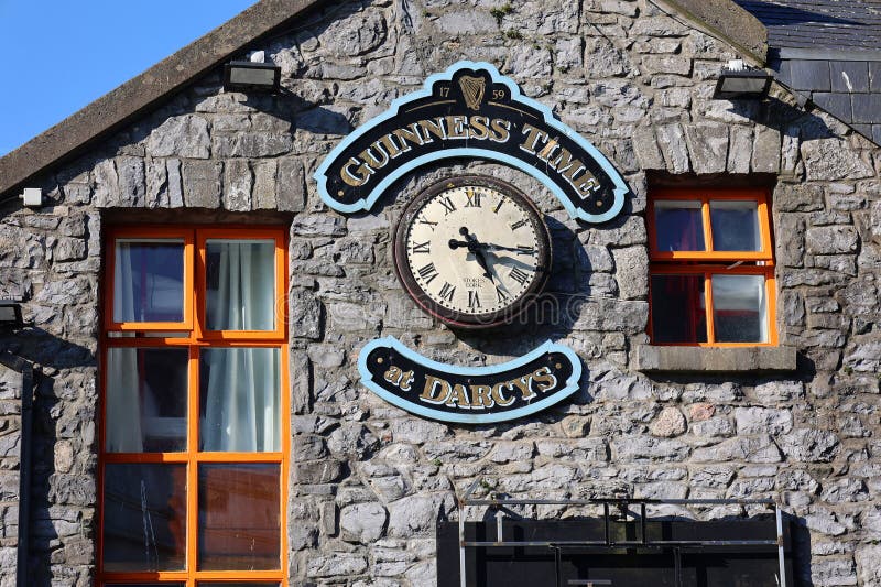 Clock of Guinness is an Irish Dry Stout Editorial Photo - Image of ...