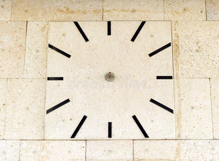 Clock without Hands. Concept of the Passage of Time. No Time. Infinite ...