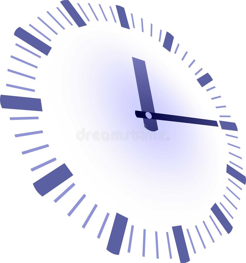 Clock with hands stock illustration. Illustration of symbol - 66513609