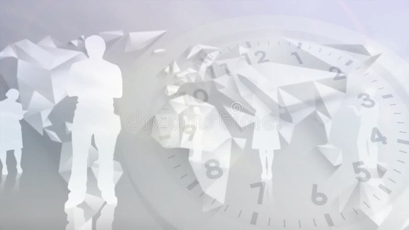 When Clock Hands Sweeping Map Shards Silhouettes Shrinking Sphere ...