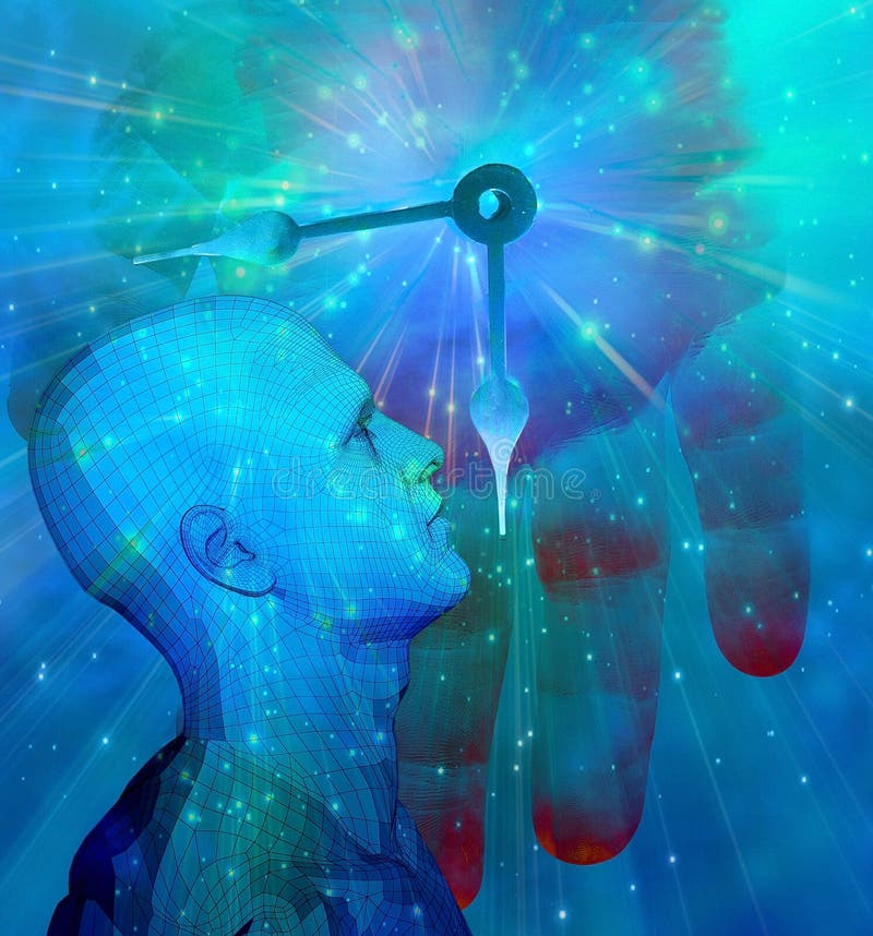 Hands of Time stock illustration. Illustration of imagination - 14198517