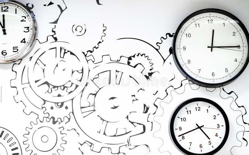 Clockwork Pieces Stock Illustrations – 60 Clockwork Pieces Stock ...