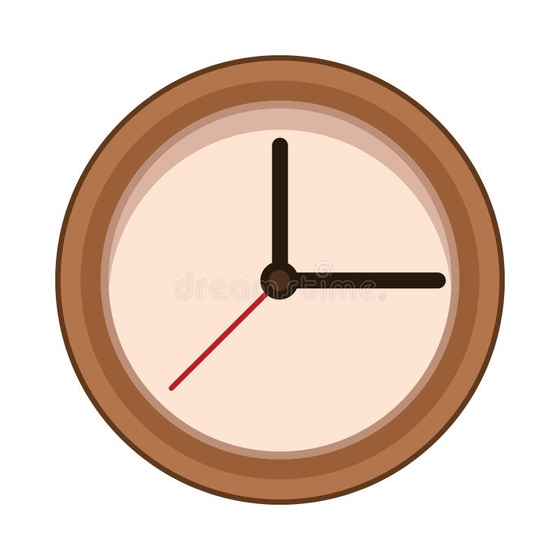Clock icon cartoon stock vector. Illustration of interface - 148175329