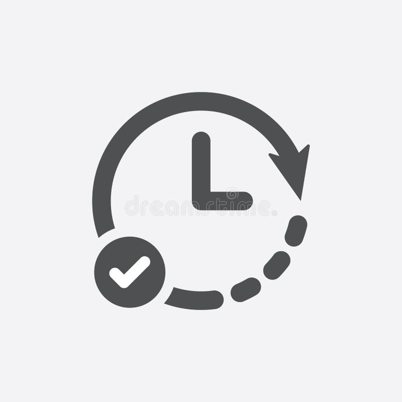 Completed Tick, Checkmark Stamp, Sticker. Vector Stock Illustration ...