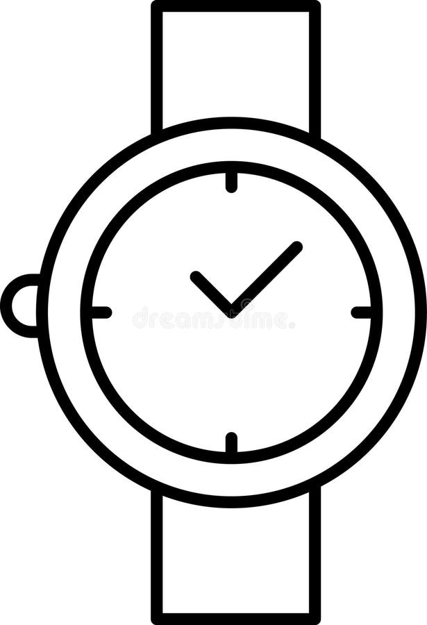 Clock Icon. Hour Marker, am, PM Clock, Watch Vector Symbol Stock ...