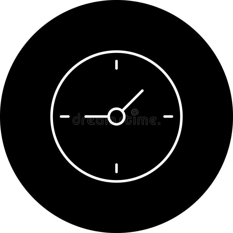 Clock Icon. Hour Marker, am, PM Clock, Watch Vector Symbol Stock ...